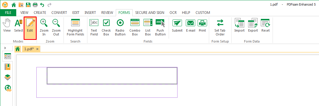 How To Modify A Text Form Field PDFsam Enhanced