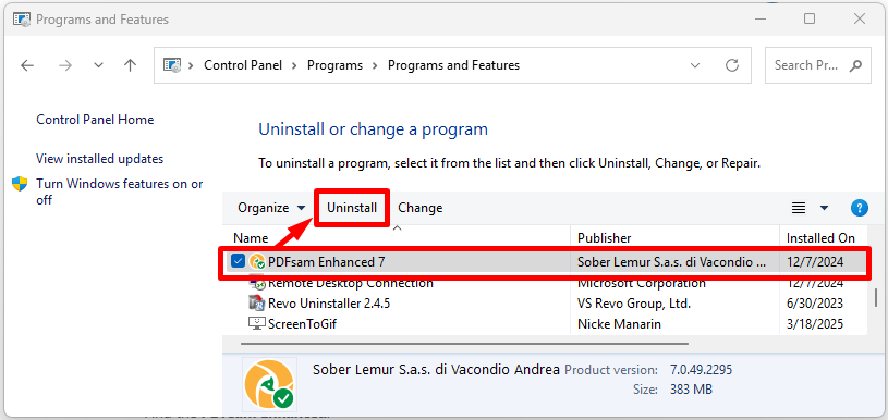 How to run the repair option? – PDFsam Enhanced